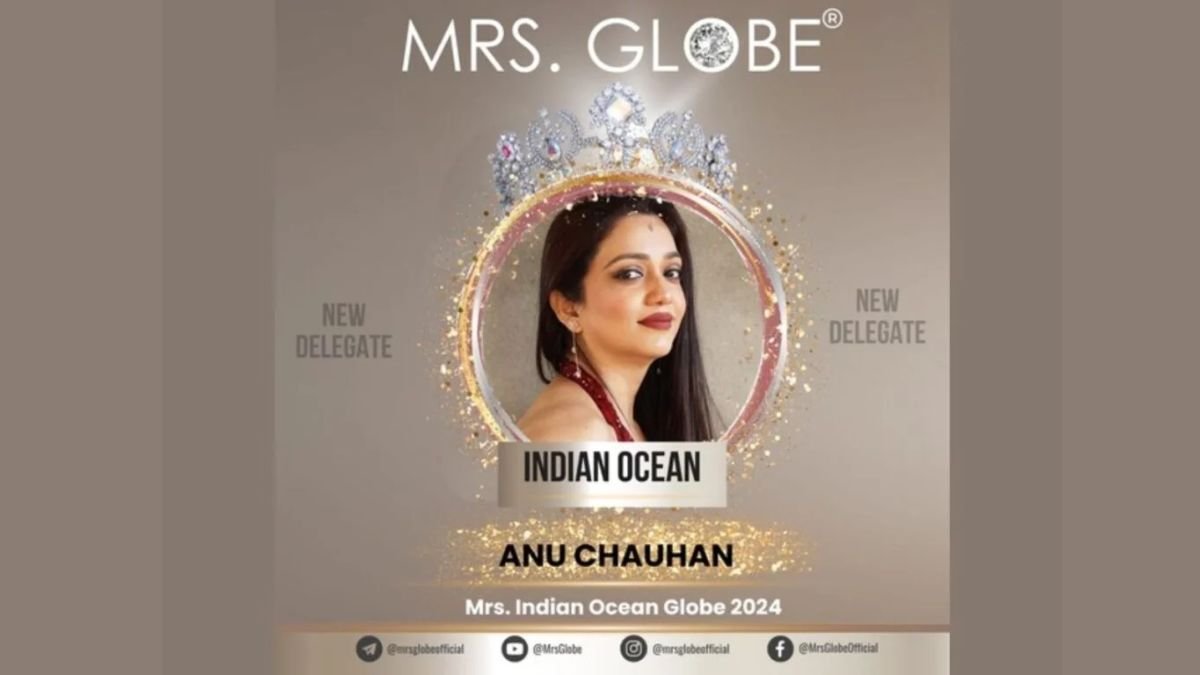 Anu Chauhan goes to Mrs Globe Pageant: Marvelous Mrs India Participant ...