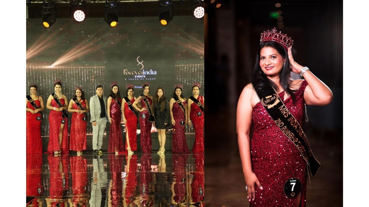 Mrs. India One in a Million 2025: Deep Shikha Chaudhry Crowned Classic 2nd Runner-Up & Wins Most ...
